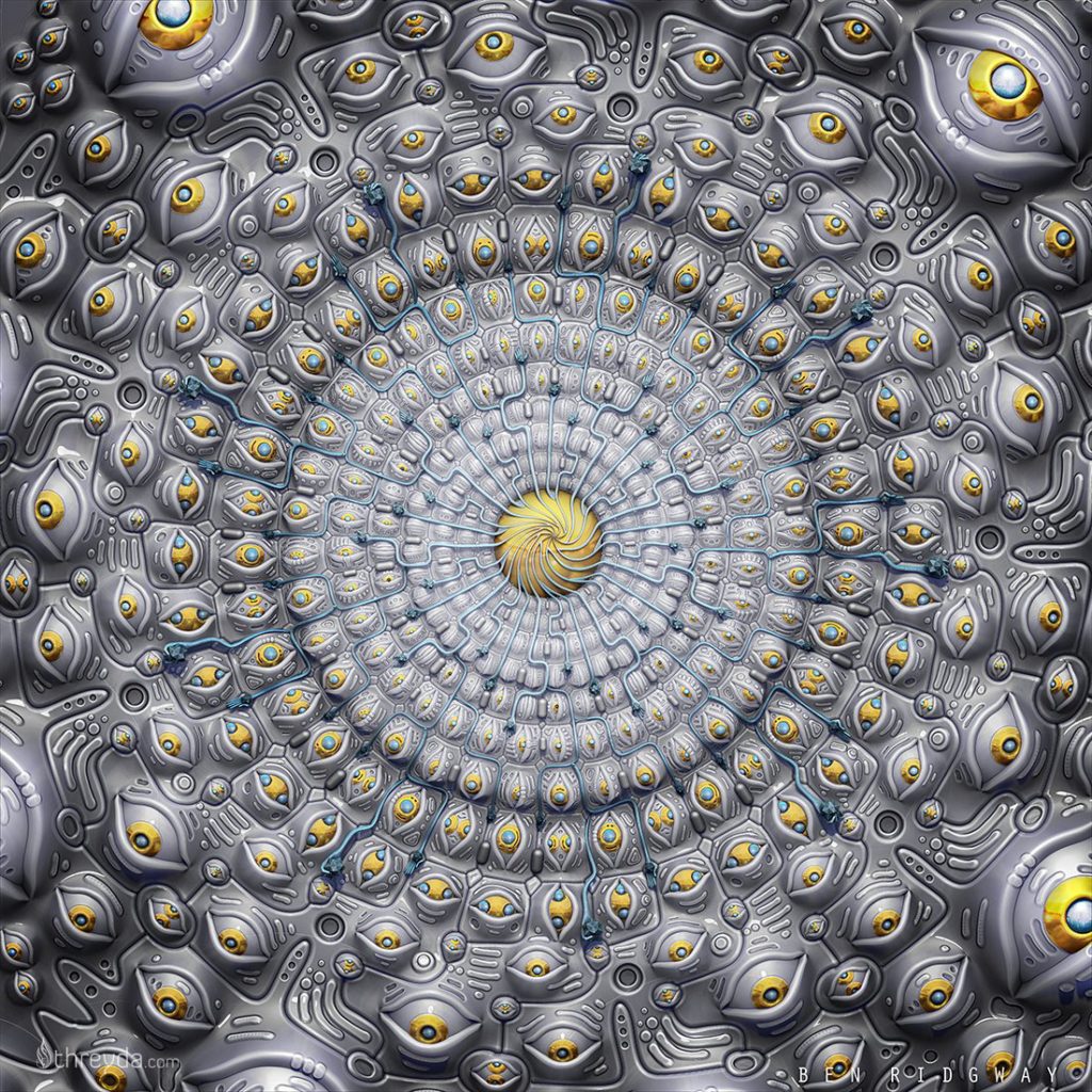 Inner space art of Ben Ridgway - Orb Mag