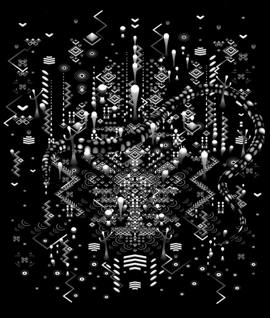 Psychedelic visuals of TAS - Orb Mag