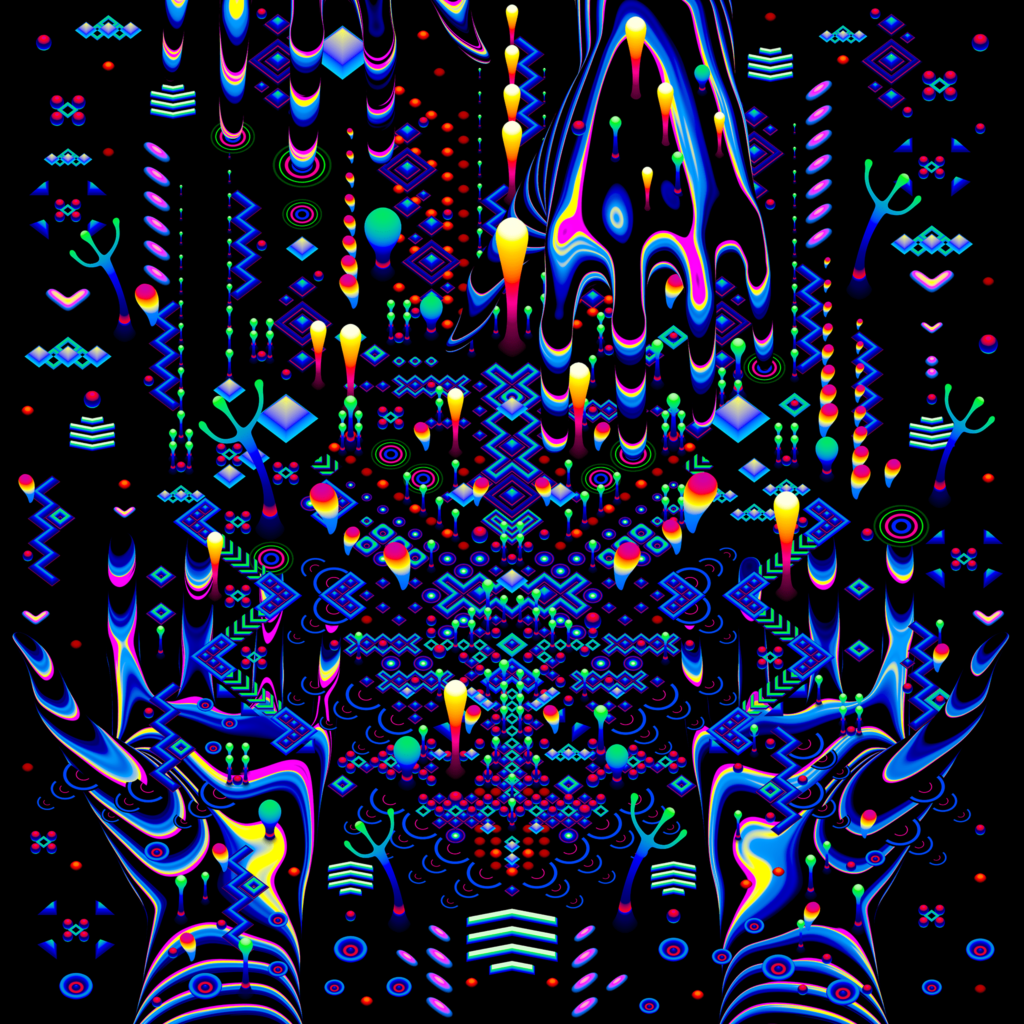 Psychedelic visuals of TAS - Orb Mag