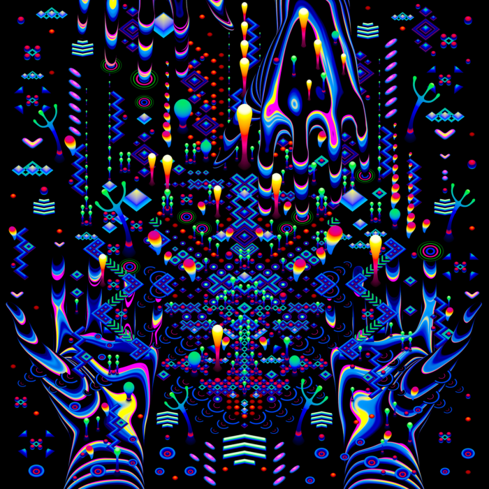 Psychedelic visuals of TAS - Orb Mag