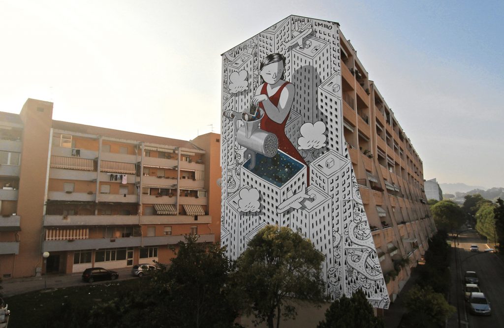 Large-scale mural stories of Millo - Orb Mag
